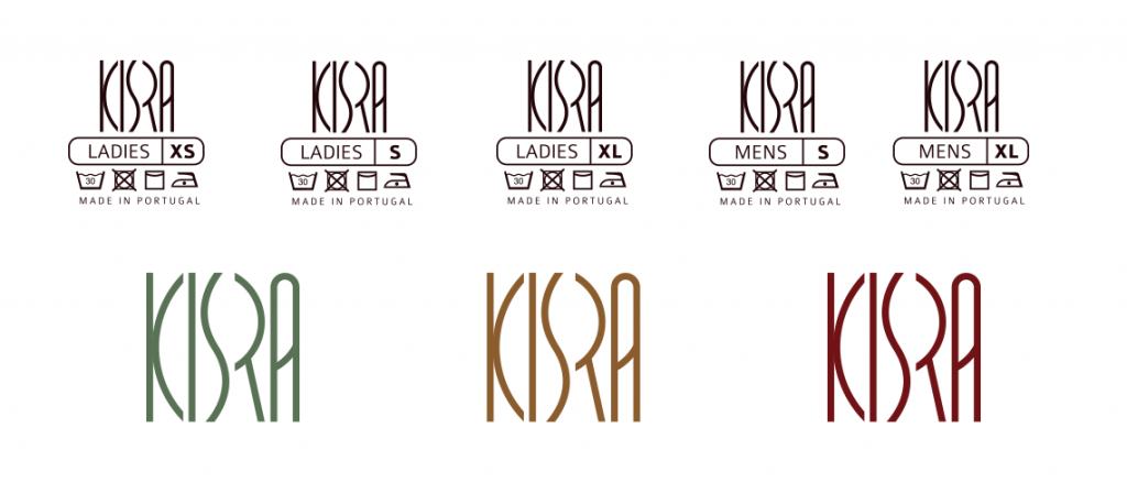 Kisra Clothing Logo Design - Yoga wear and support material