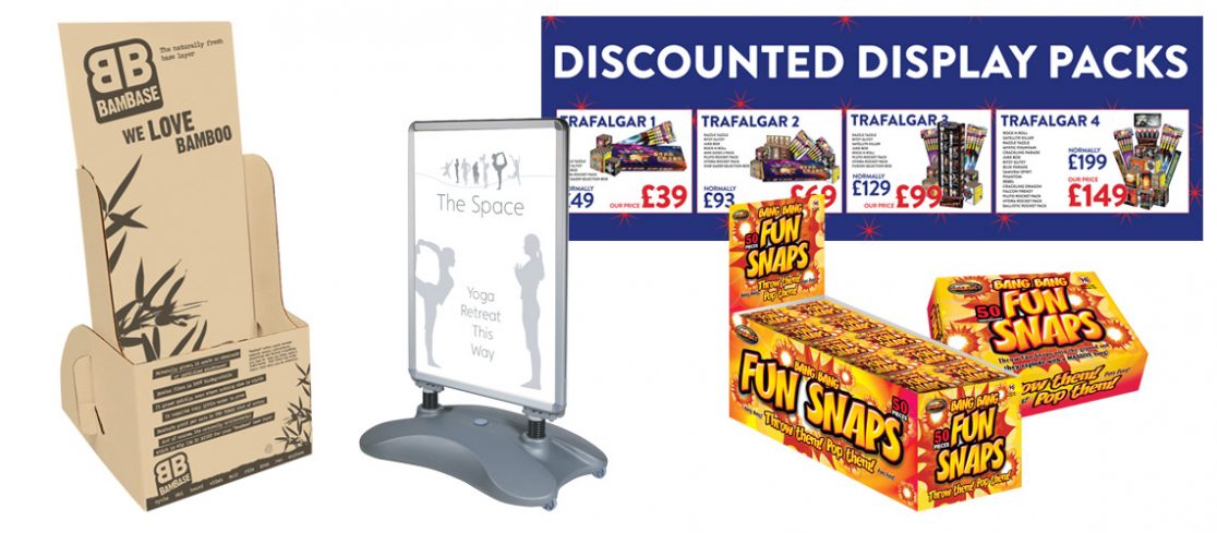 POS Design and POP Design - Point of Sale and Point of Purchase