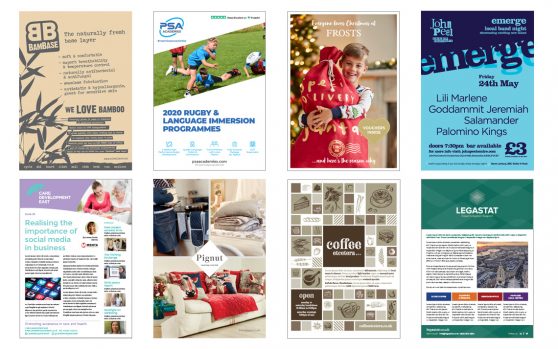 Leaflet Design from Suffolk Leaflet Designer. Examples of work online