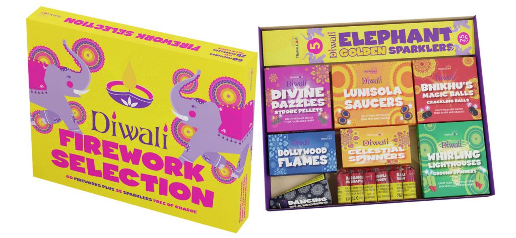 Diwali Fireworks - Selection box for Diwali Celebrations